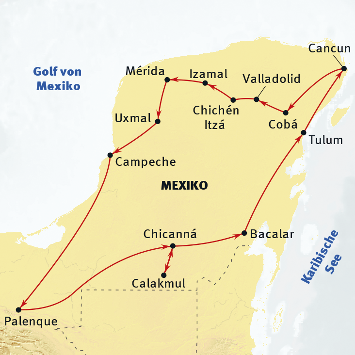 Faszinierendes Mexiko: Erlebnis Yucatán | Reise #9917